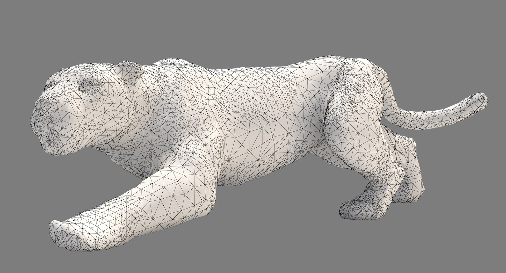 3d Model Decorate Sculpture Animal 4