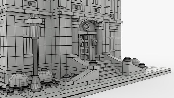 Lego Mini Mansion 3D - TurboSquid 1787682