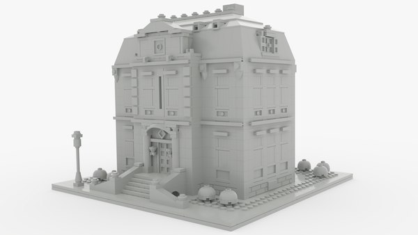 Lego Mini Mansion 3D - TurboSquid 1787682