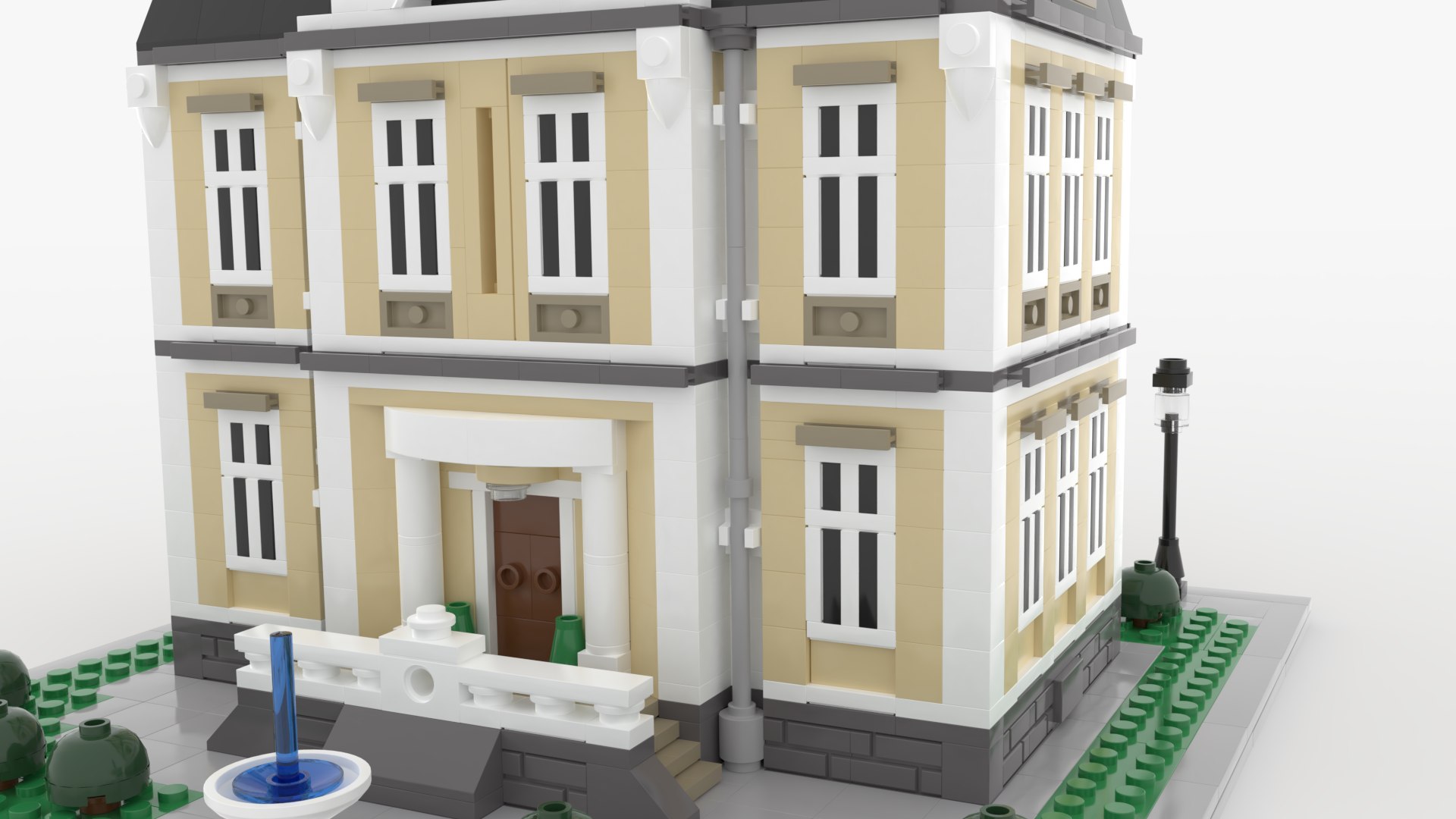 Lego Mini Mansion 3D - TurboSquid 1787682