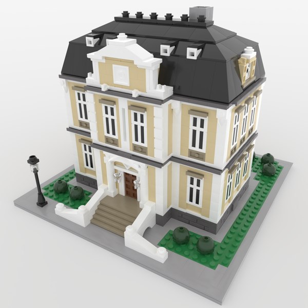 Lego Mini Mansion 3D - TurboSquid 1787682