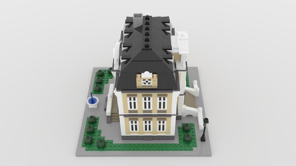 Lego Mini Mansion 3D - TurboSquid 1787682