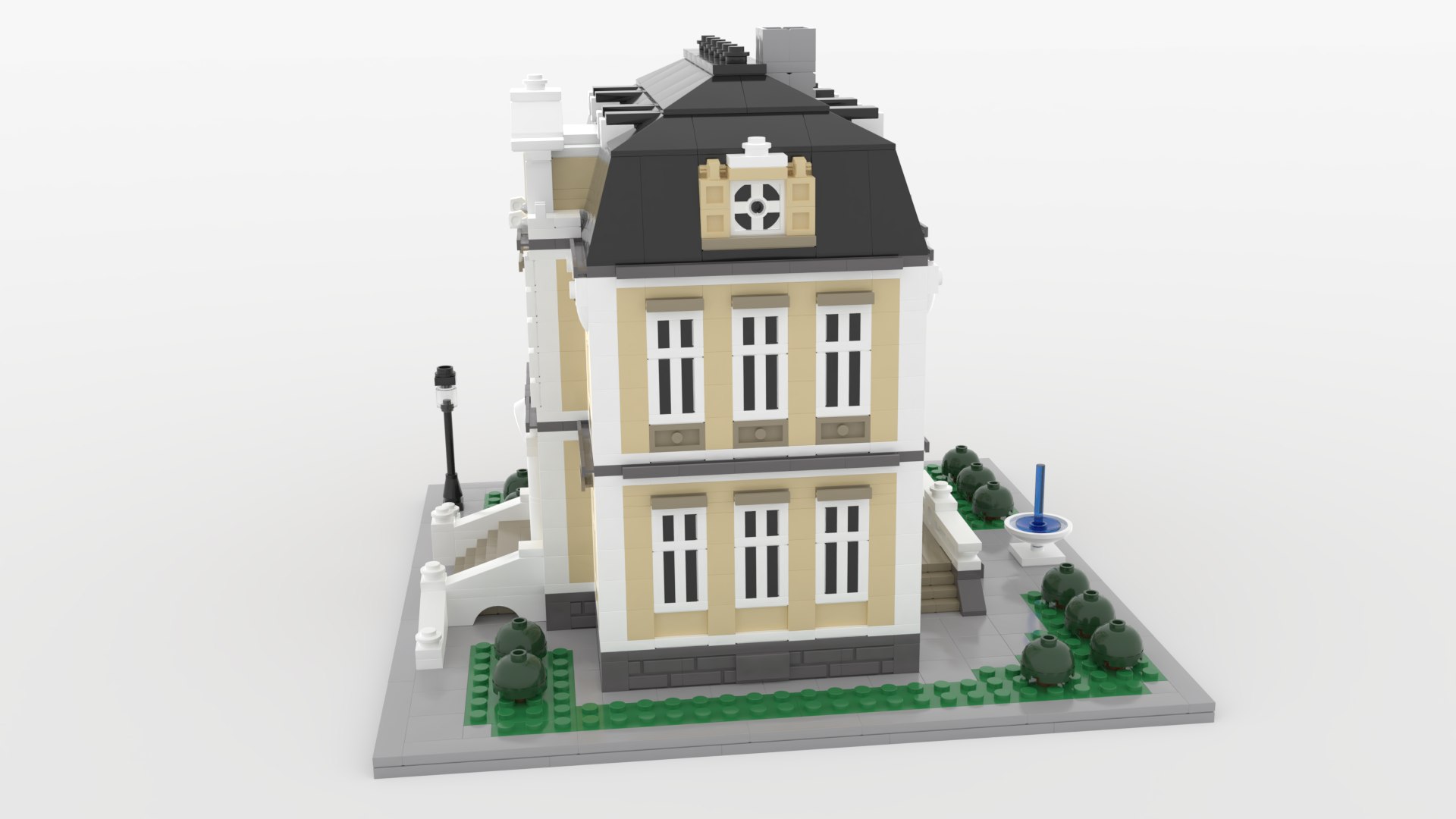 Lego Mini Mansion 3D - TurboSquid 1787682