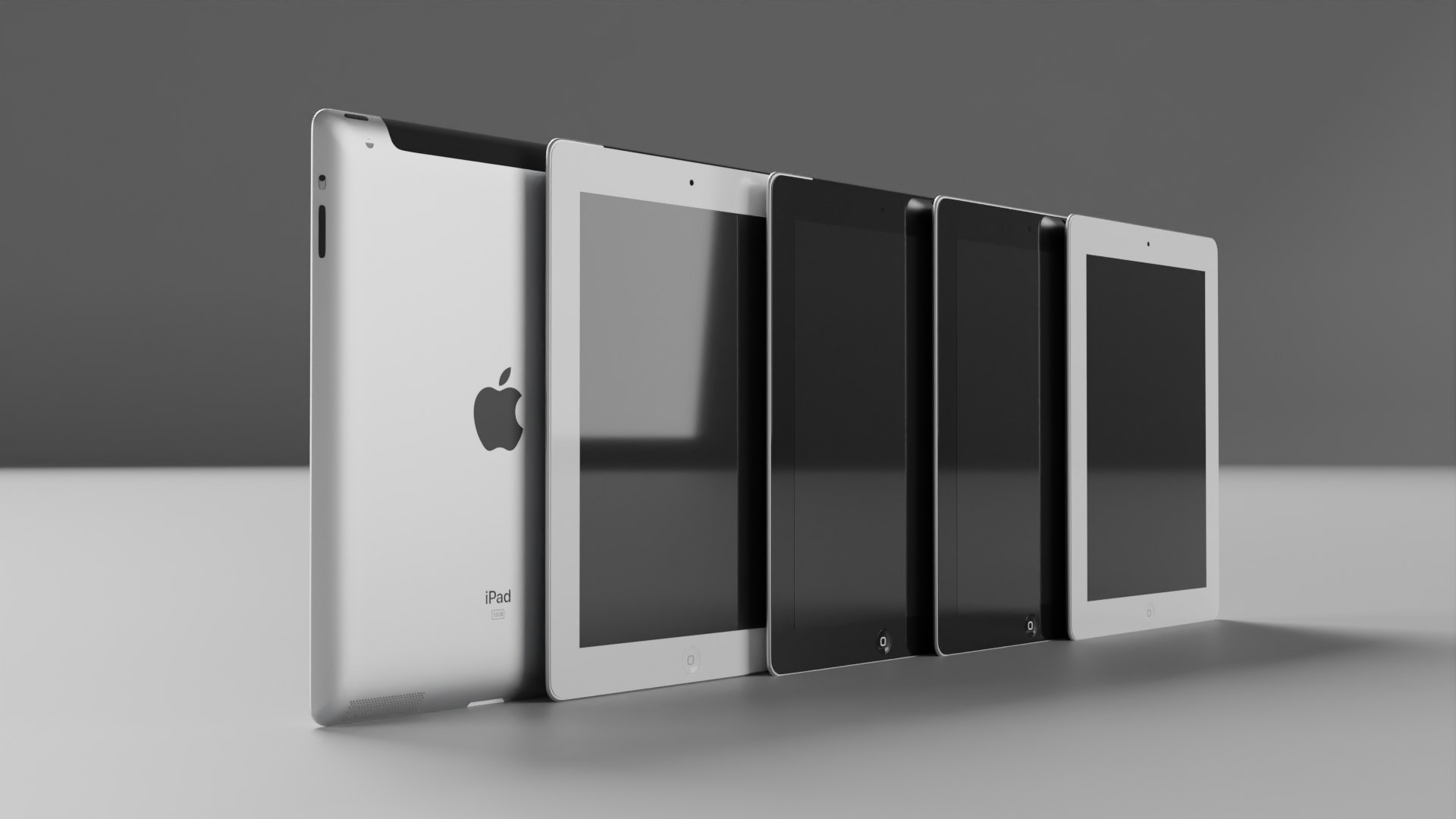 IPad 3rd Generation WiFi 4G Tablet 3D - TurboSquid 2099179