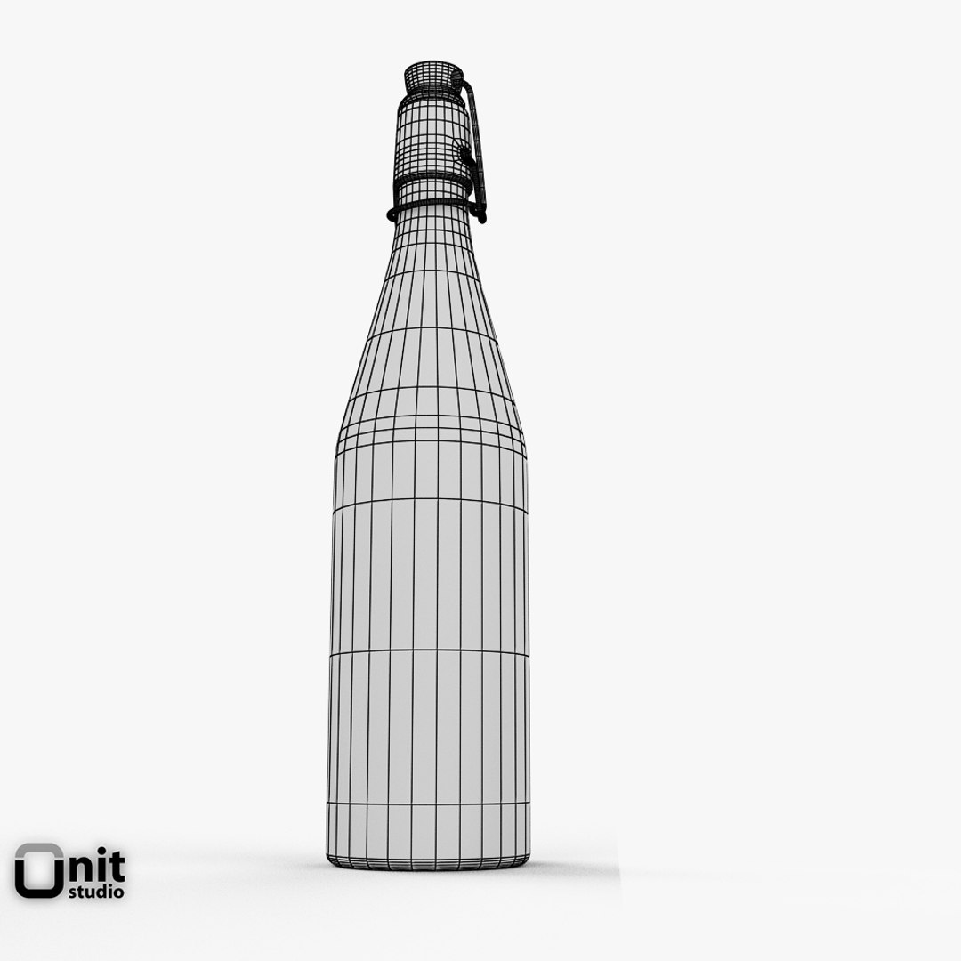 Free Water Bottle 3d Model
