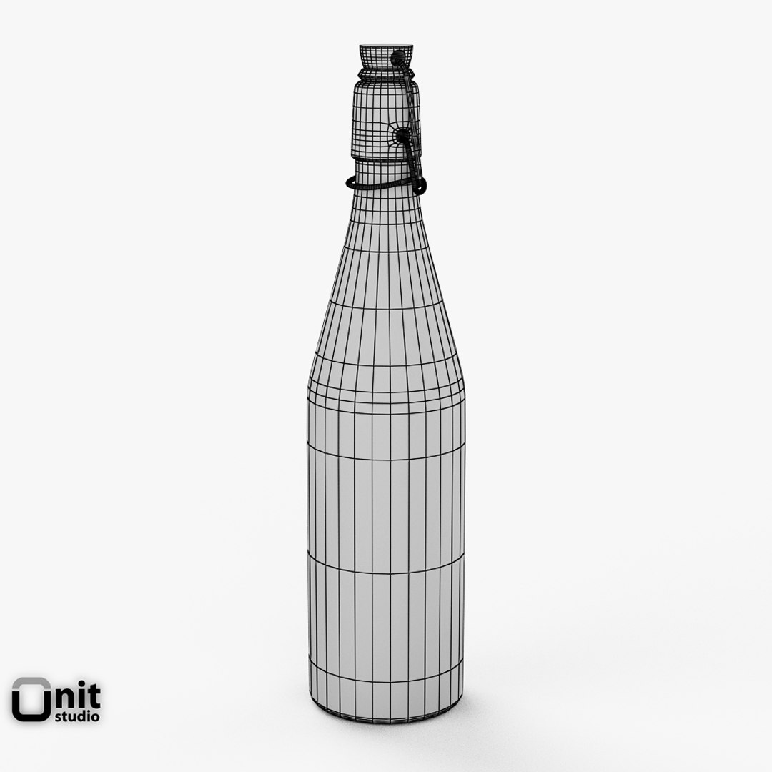 Free Water Bottle 3d Model
