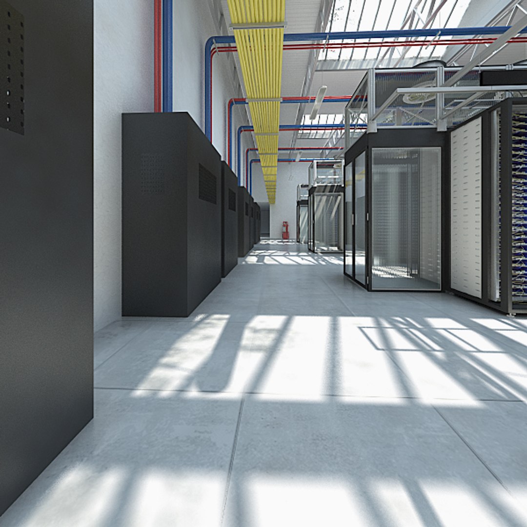 Server Warehouse 3d Max