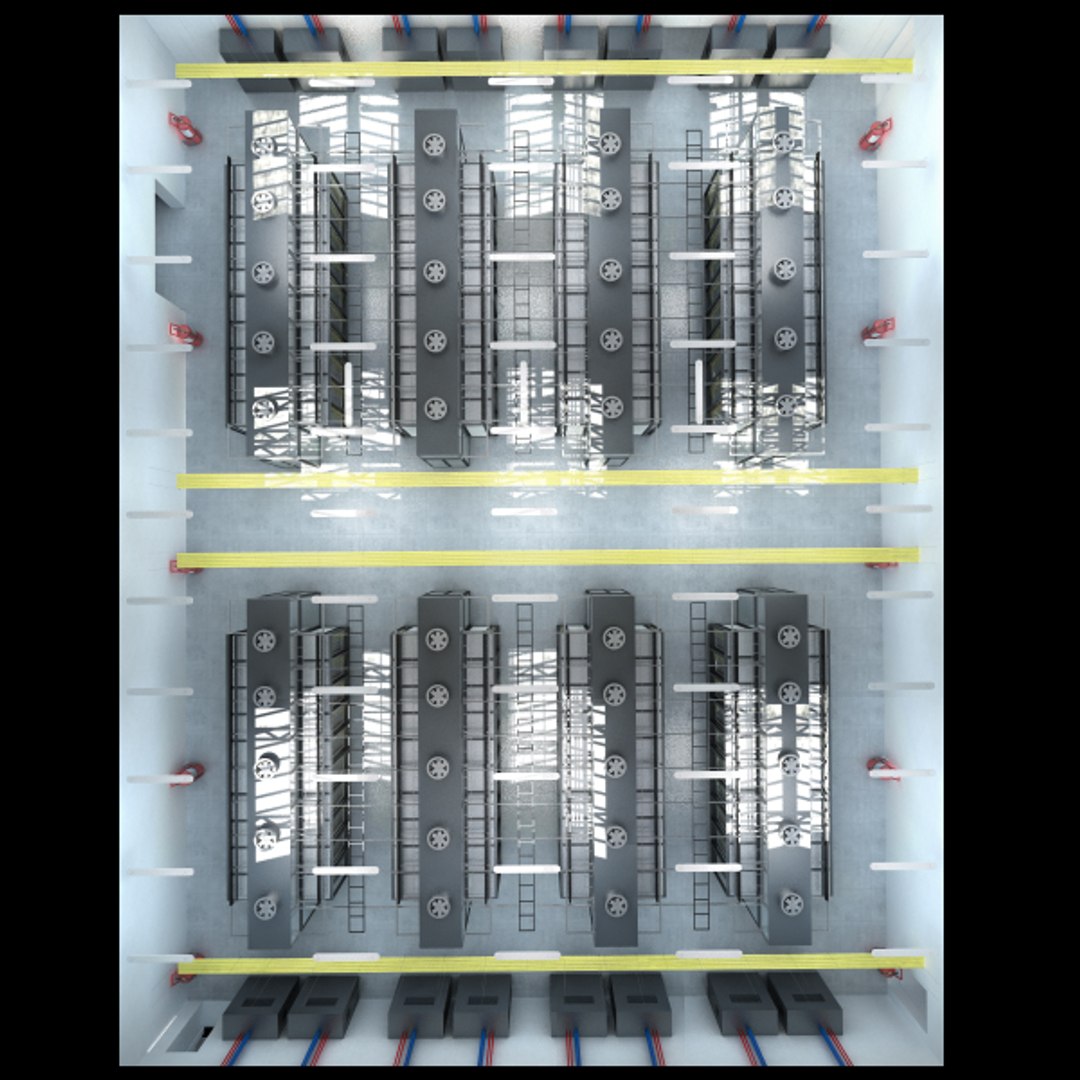 Server Warehouse 3d Max