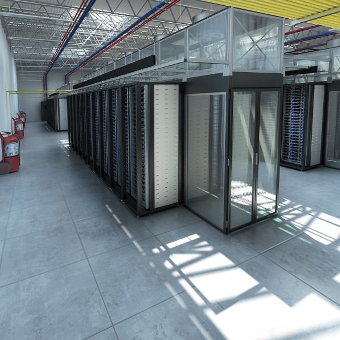 Server Warehouse 3d Max