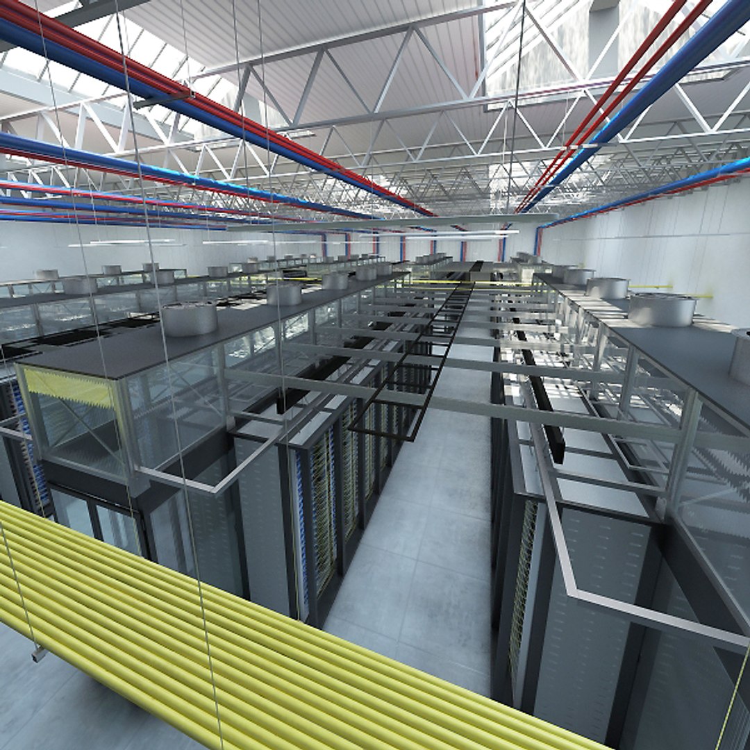 Server Warehouse 3d Max