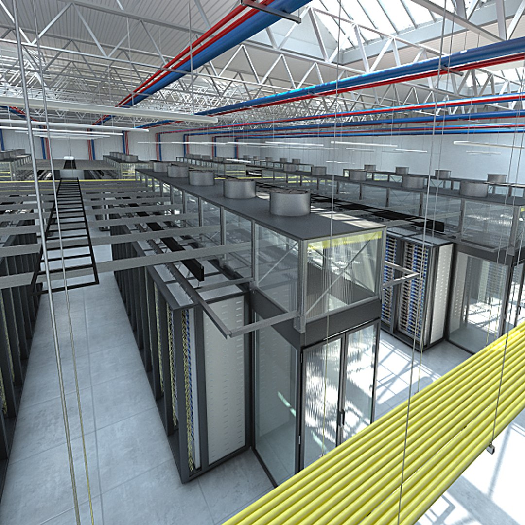 Server Warehouse 3d Max