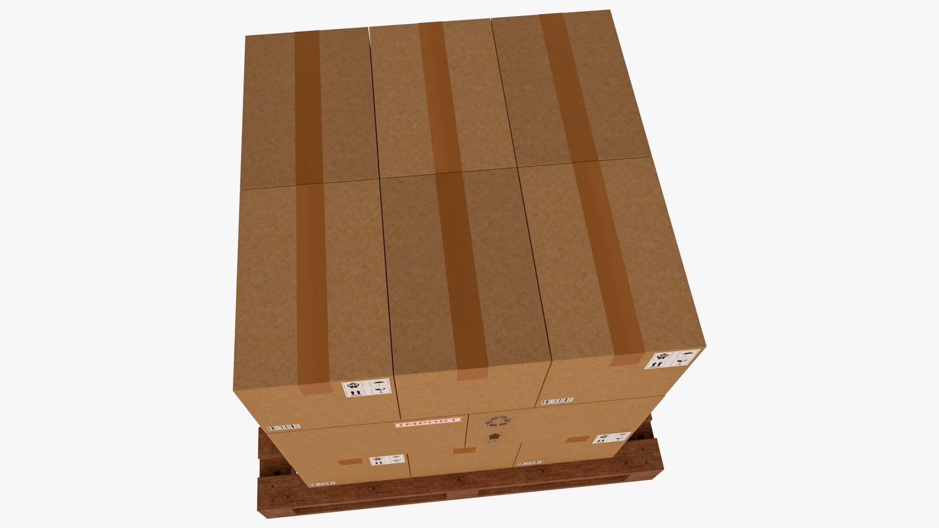 3D Pallet Model - TurboSquid 2191188