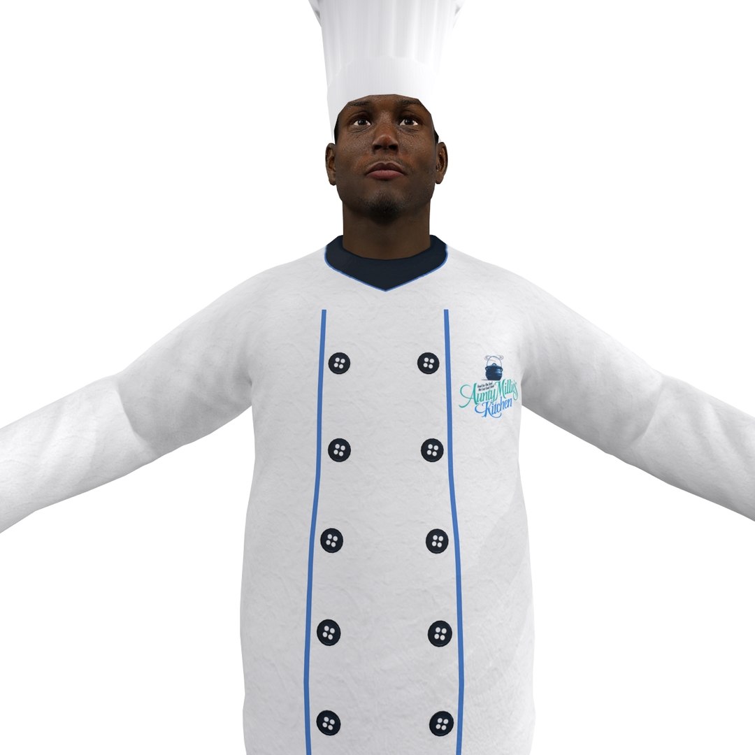 3d Chef Hat Model