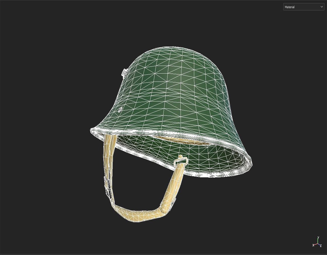 Helmet 3D Model - TurboSquid 2371079