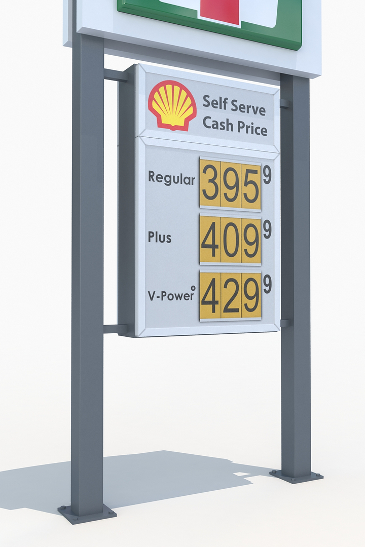 shell gas station totem max