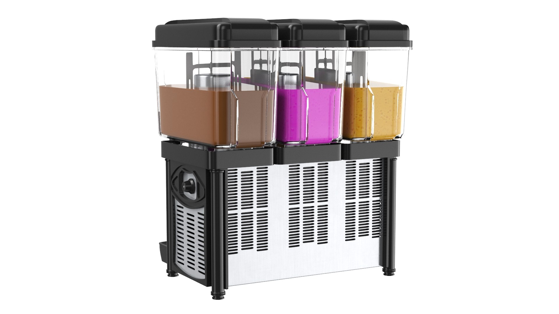 Four Detailed Cafe Dispensers And Organizer 3D Model - TurboSquid 1986285
