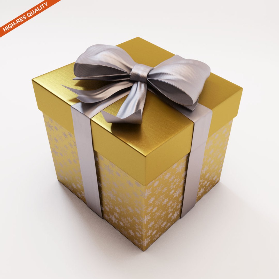 Gift Box 3d Max