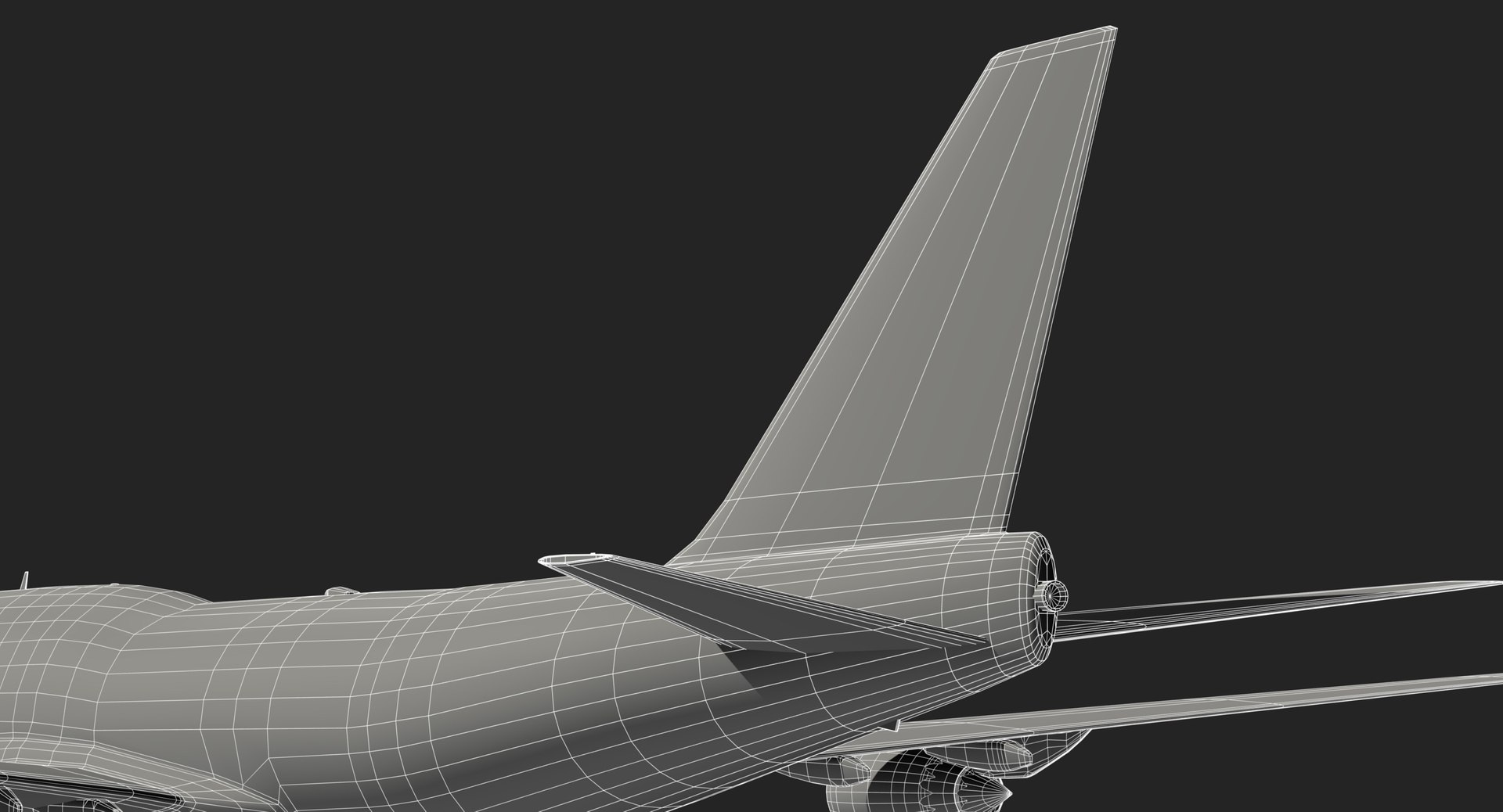 Boeing 748 White Livery 3D model - TurboSquid 1998040