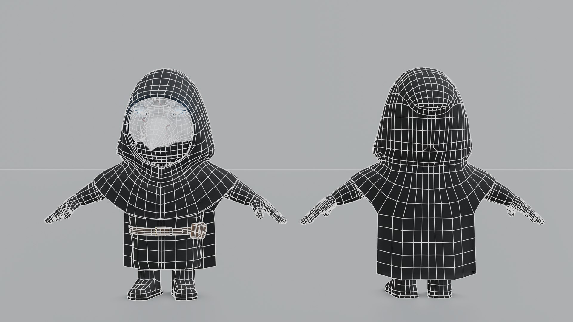 3D Model Scp-049 Character - TurboSquid 1592297