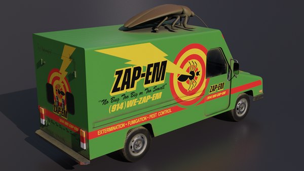3D Bug van - TurboSquid 1984756