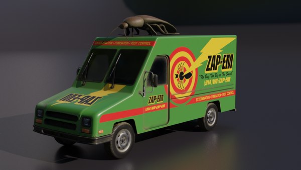 3D Bug van - TurboSquid 1984756