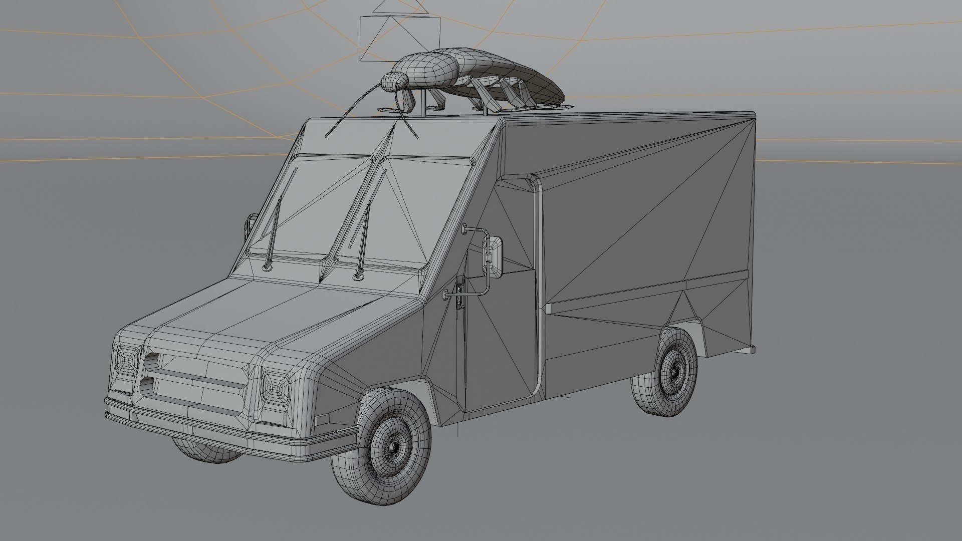 3D Bug Van - TurboSquid 1984756