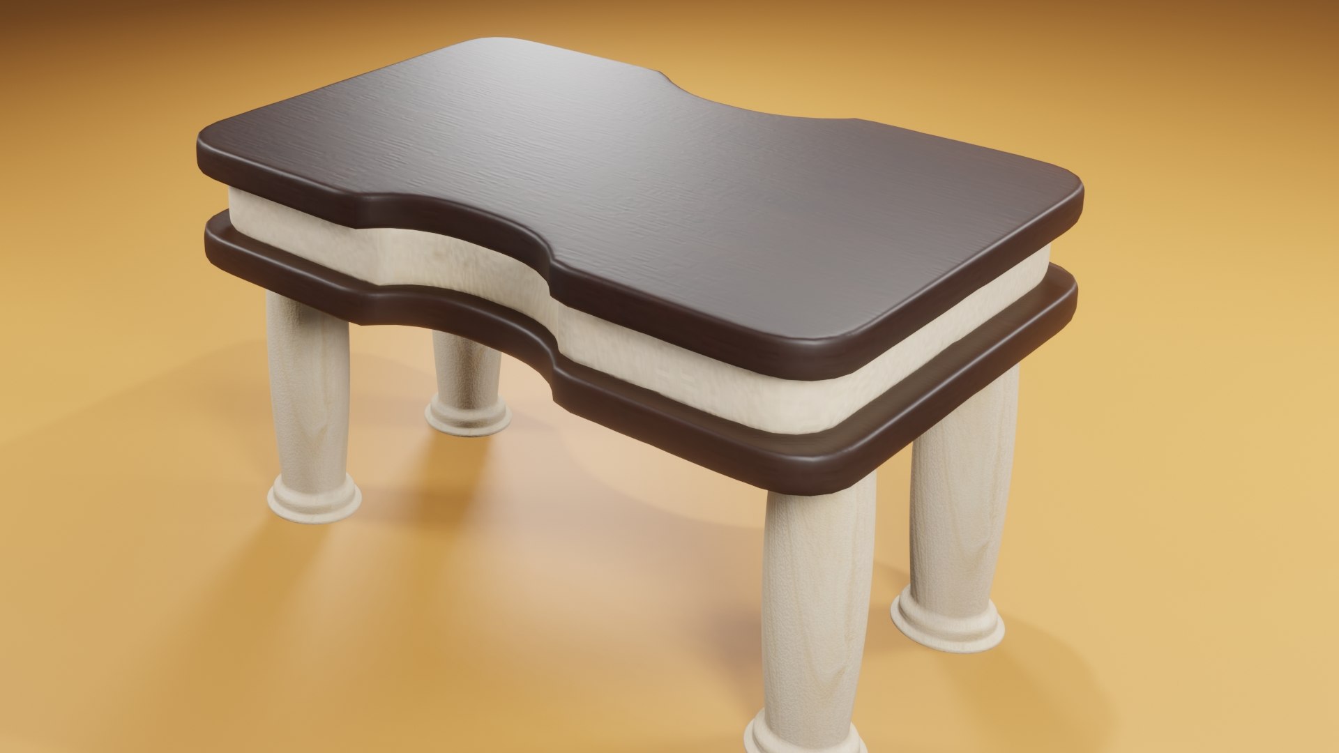 Table Ice Cream Sandwitch3 3D - TurboSquid 2034752