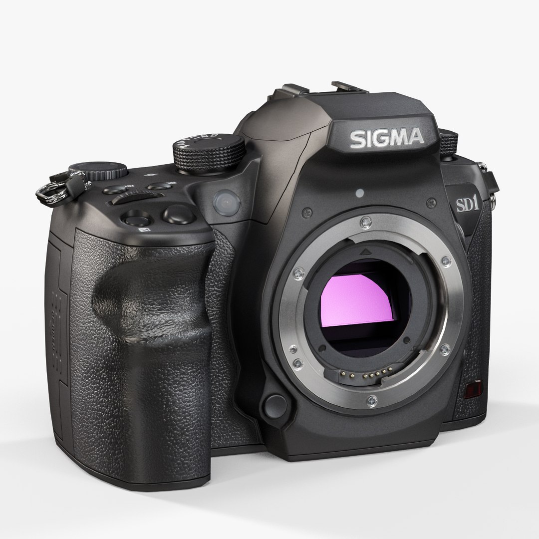 Sigma Sd1 Merrill 3d Max