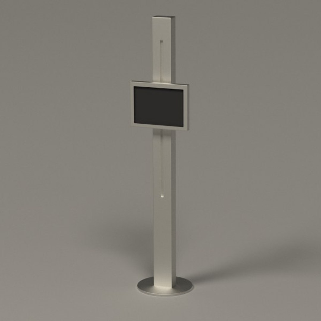 Computer Terminal 3d Model