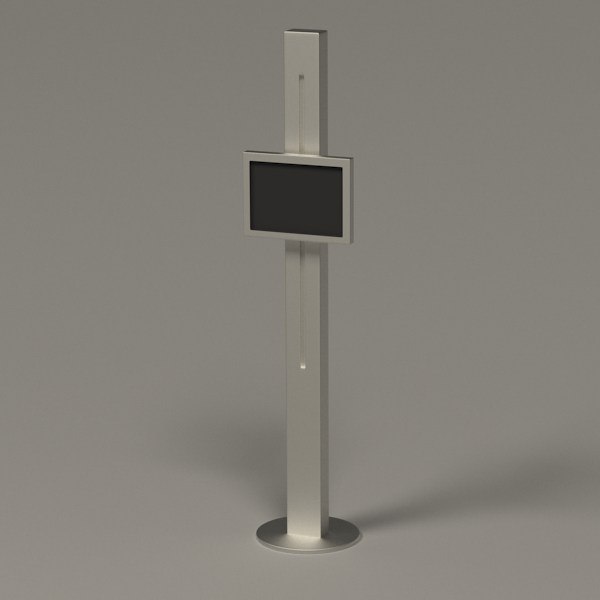 computer terminal 3d model