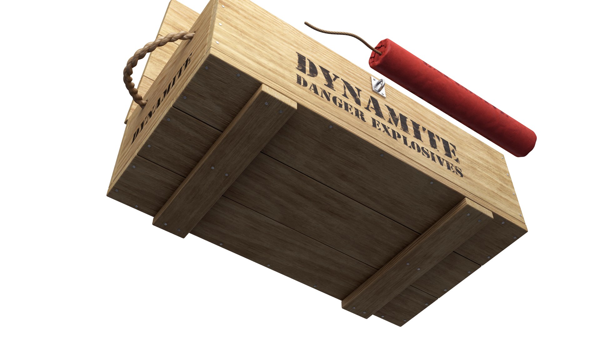 3D dynamite box model - TurboSquid 1643459