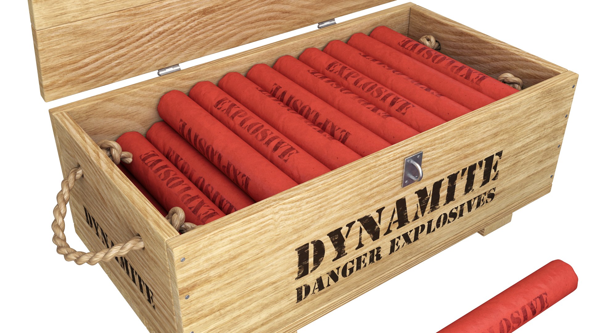 3D dynamite box model - TurboSquid 1643459