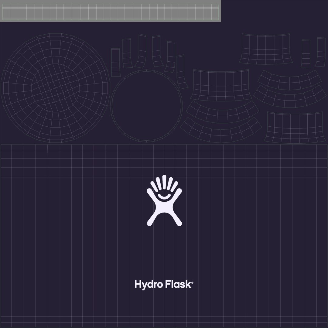 12 Oz Hydro Flask Model - TurboSquid 1423563