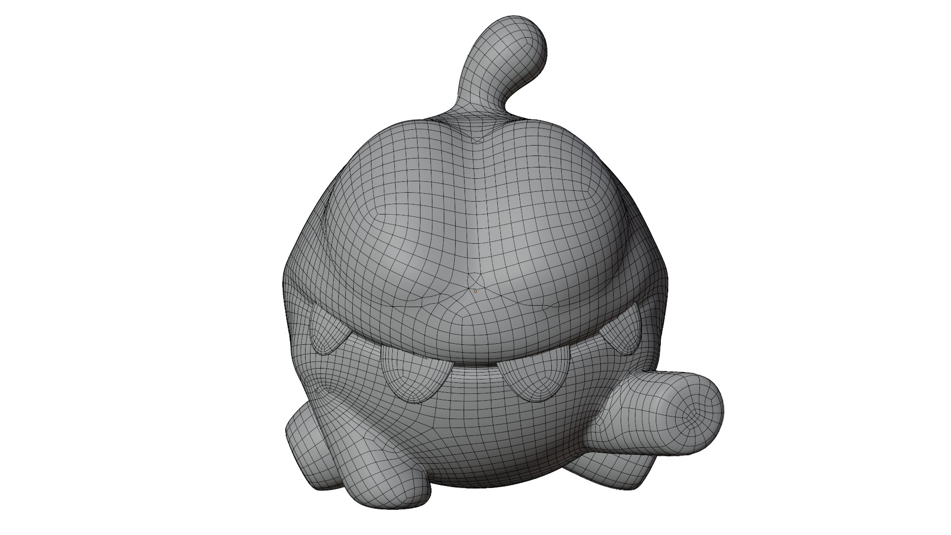 Om Nom Posed 3D Model - TurboSquid 2399017