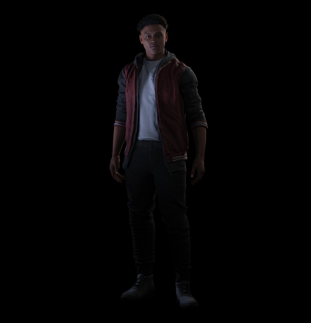 3D Athlete Jock PBR Game Ready - TurboSquid 2095119