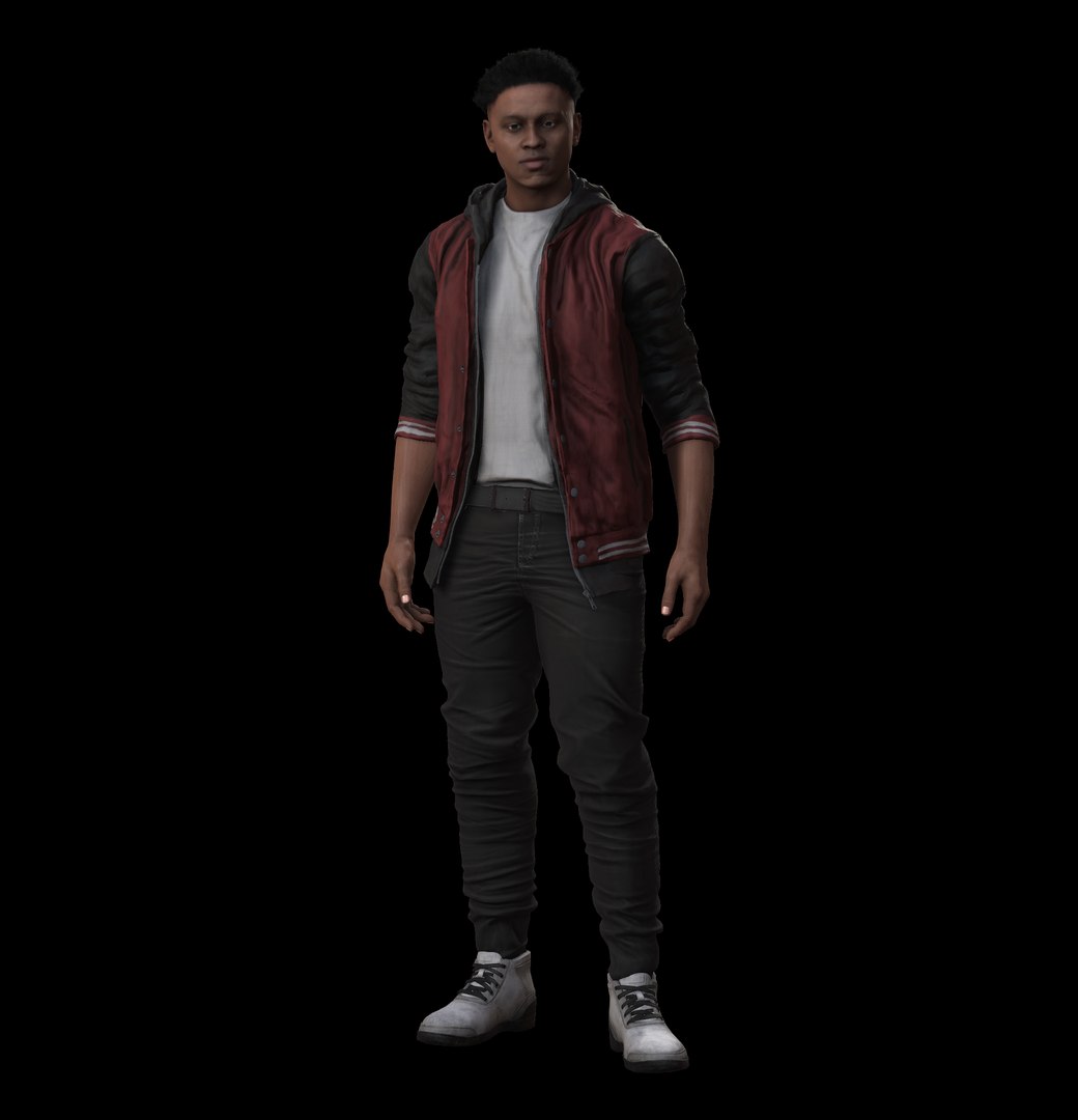 3D Athlete Jock PBR Game Ready - TurboSquid 2095119