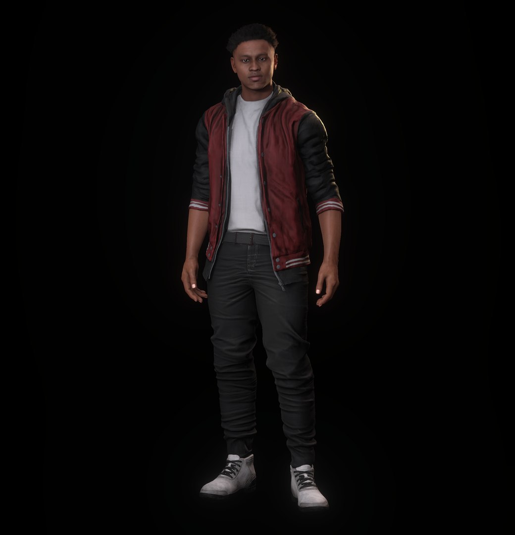 3D Athlete Jock PBR Game Ready - TurboSquid 2095119
