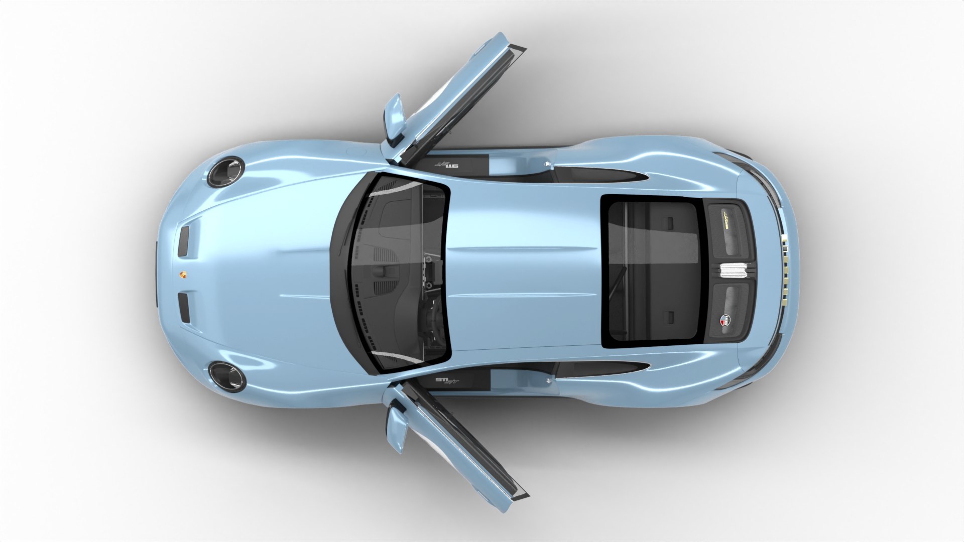 3D Porsche 911 S-T 2024 HQ 3d Mode Model - TurboSquid 2275271