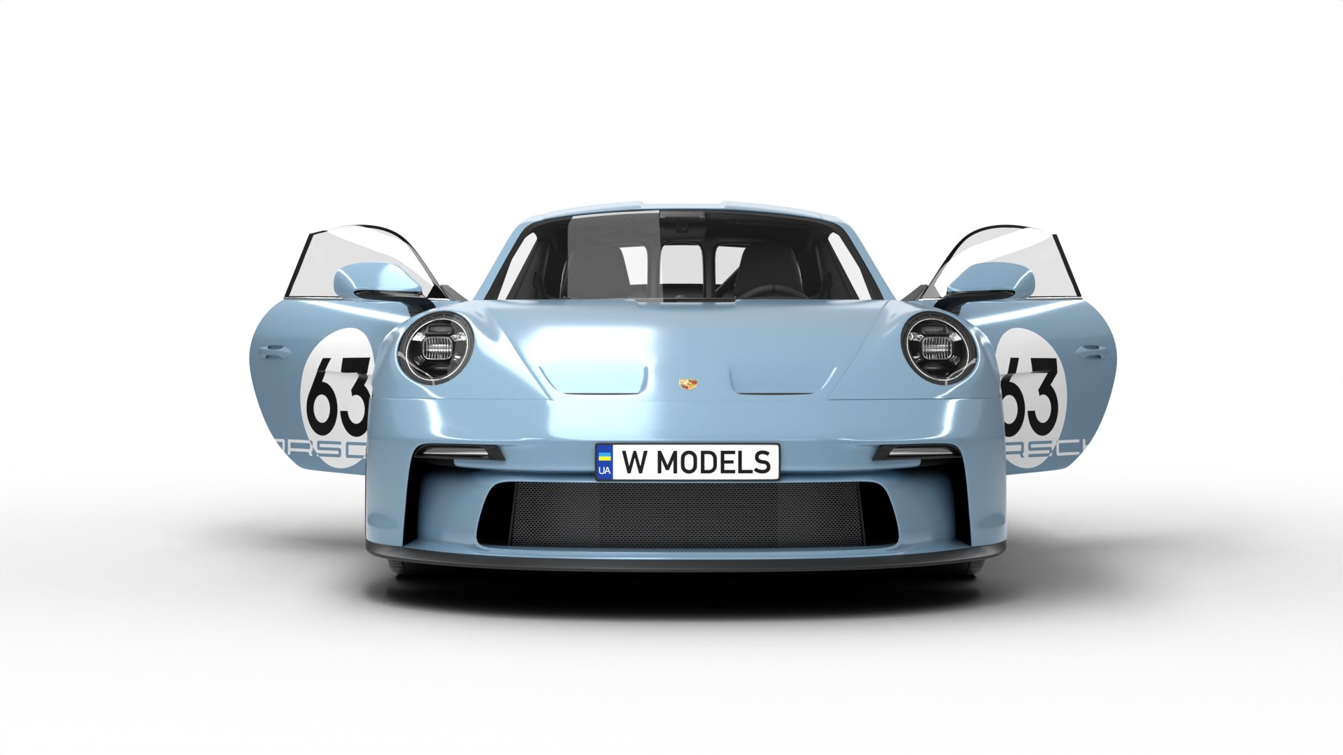 3D Porsche 911 S-T 2024 HQ 3d Mode Model - TurboSquid 2275271
