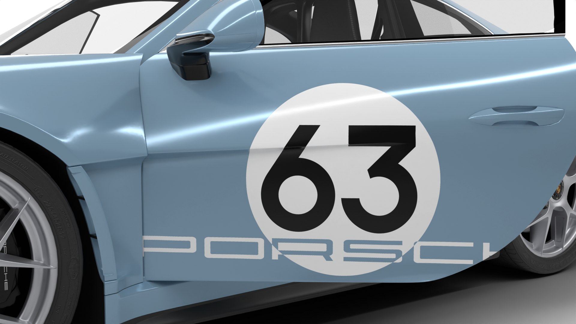 3D Porsche 911 S-T 2024 HQ 3d Mode Model - TurboSquid 2275271