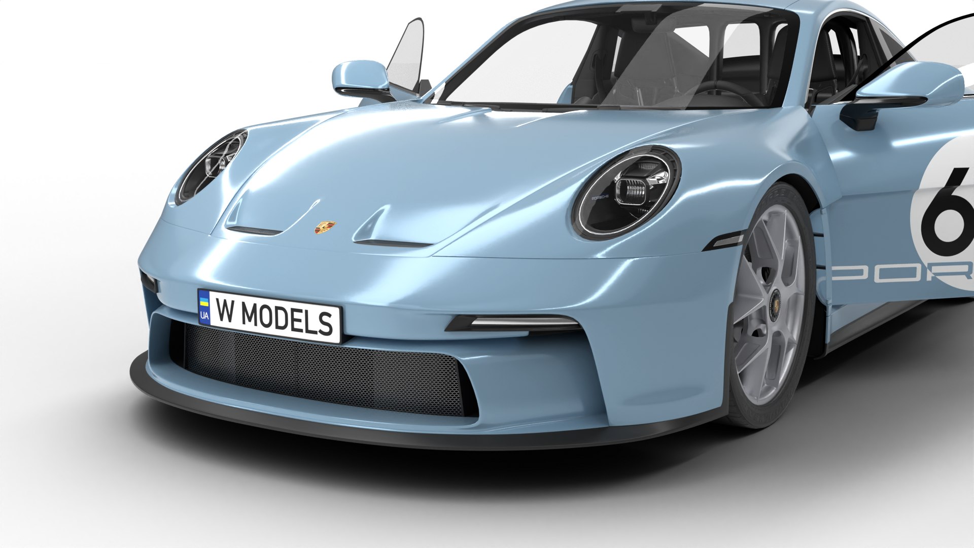 3D Porsche 911 S-T 2024 HQ 3d Mode Model - TurboSquid 2275271