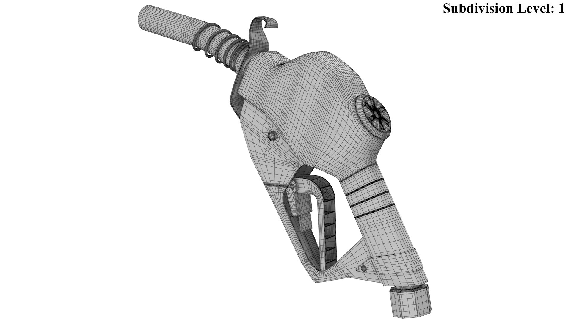 3D Model Detailed Fuel Nozzle - TurboSquid 2014324