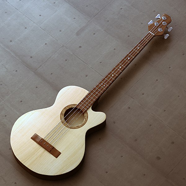 Acoustic Bass 3D Models for Download | TurboSquid