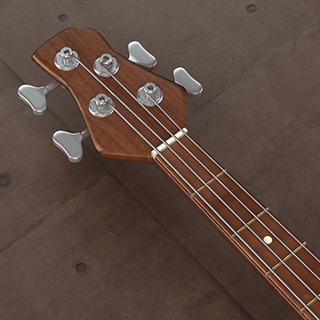 3d Model Acoustic Bass