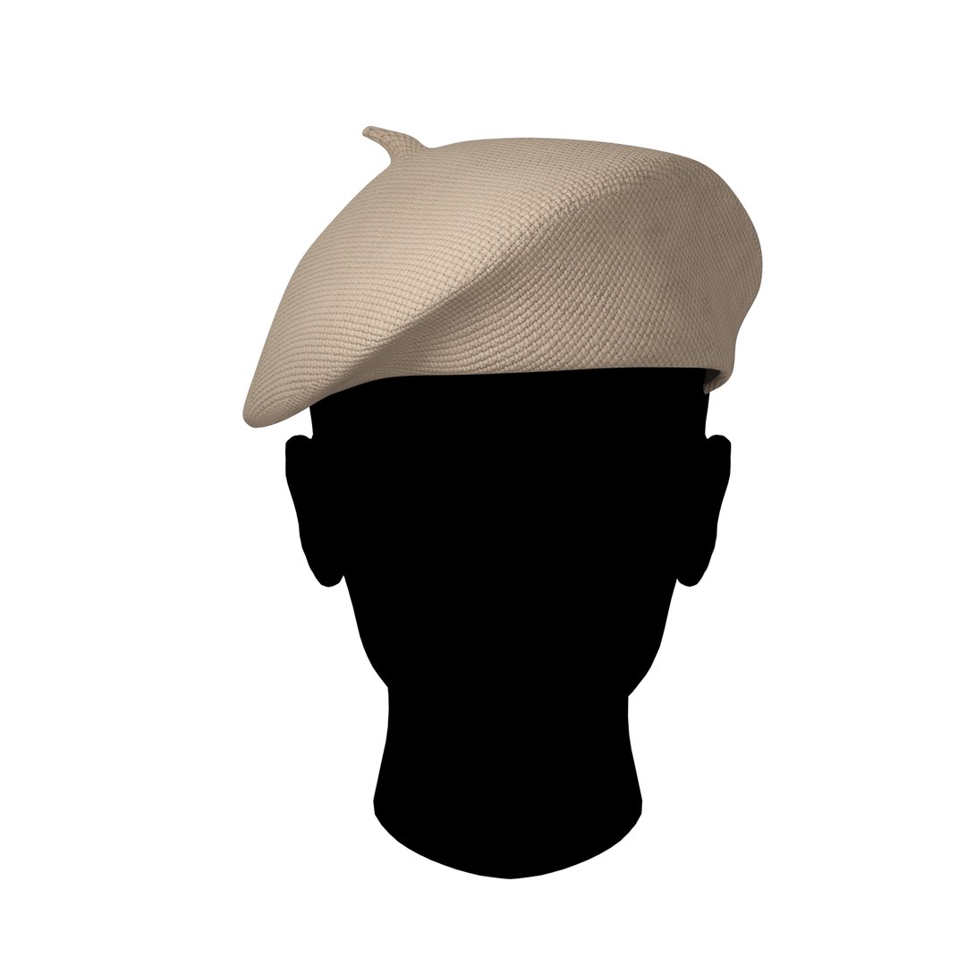 3D beret - TurboSquid 1887765