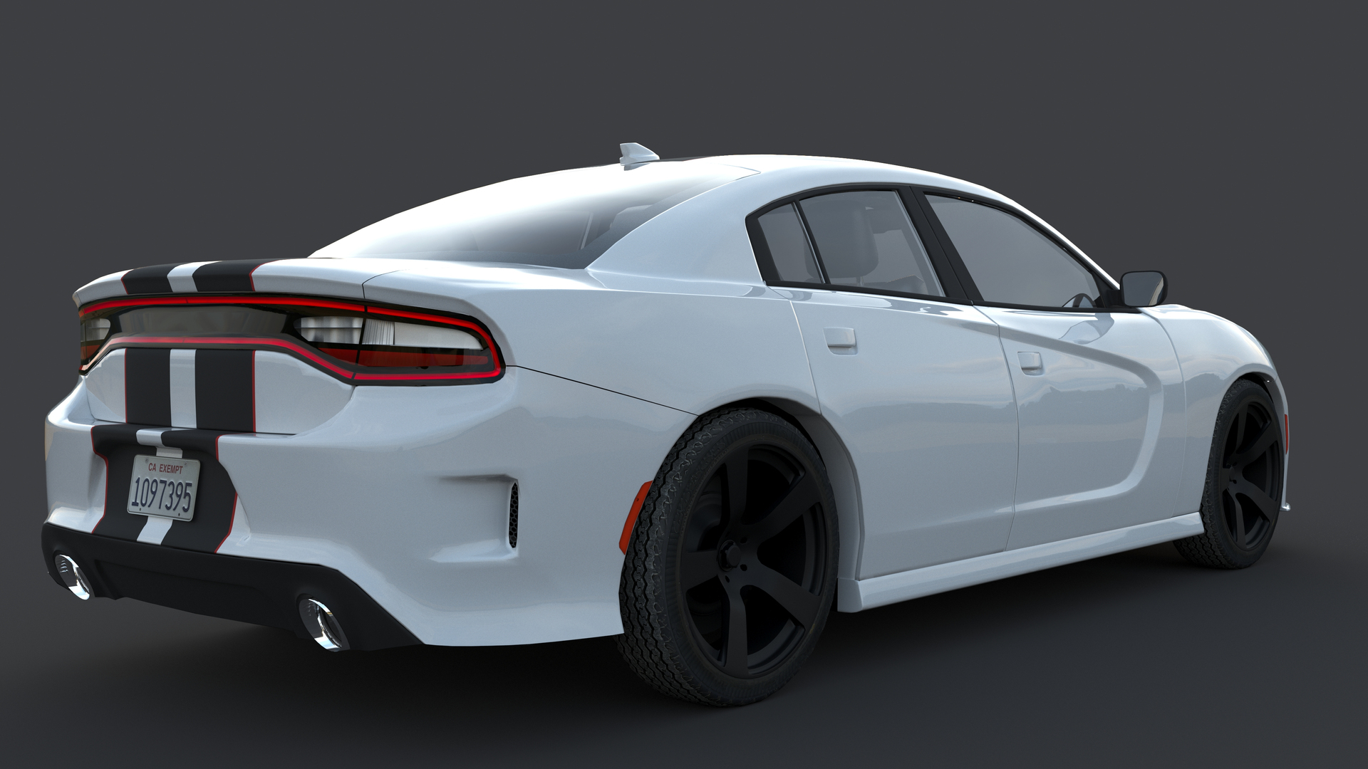 3D dodge charger srt model - TurboSquid 1693739