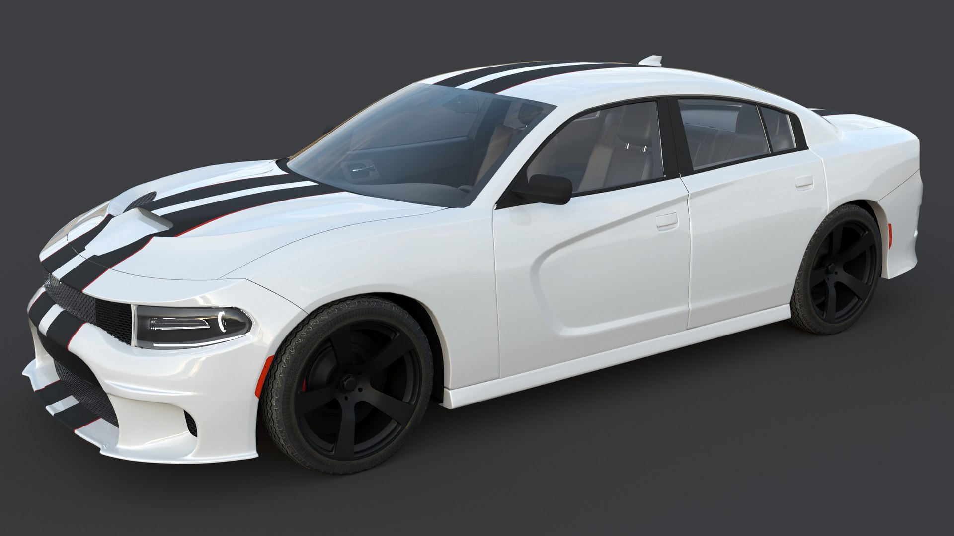 3D Dodge Charger Srt Model - TurboSquid 1693739