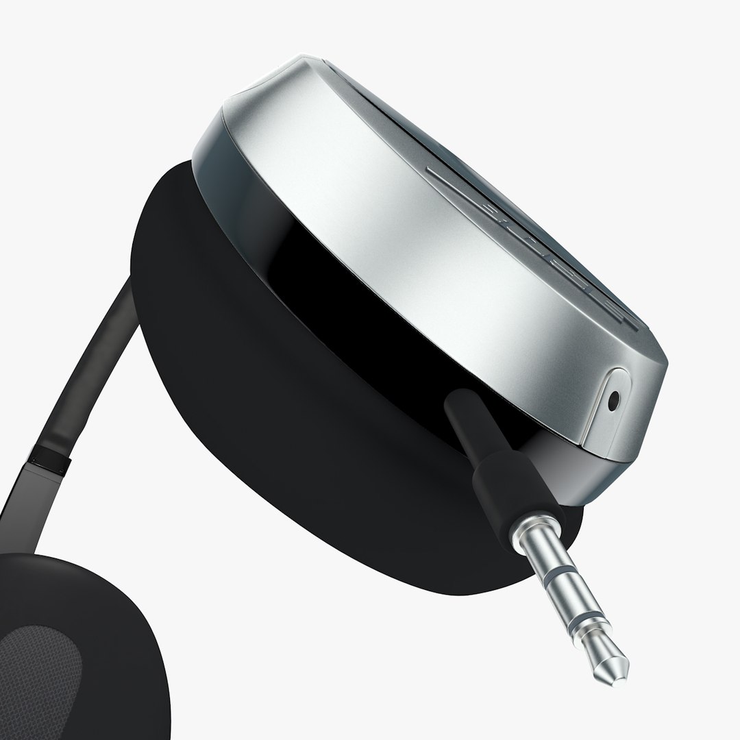 3d model of bose on-ear