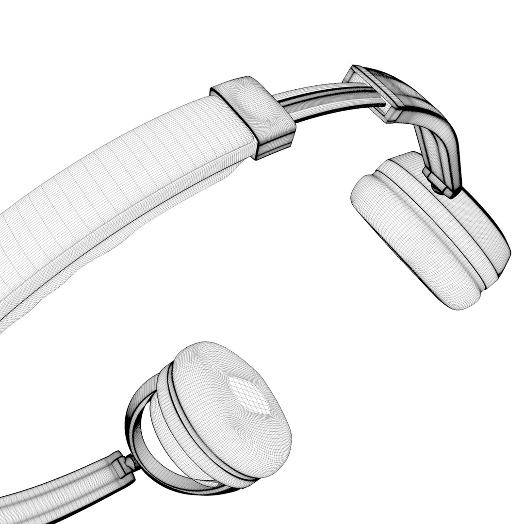 3d model of bose on-ear