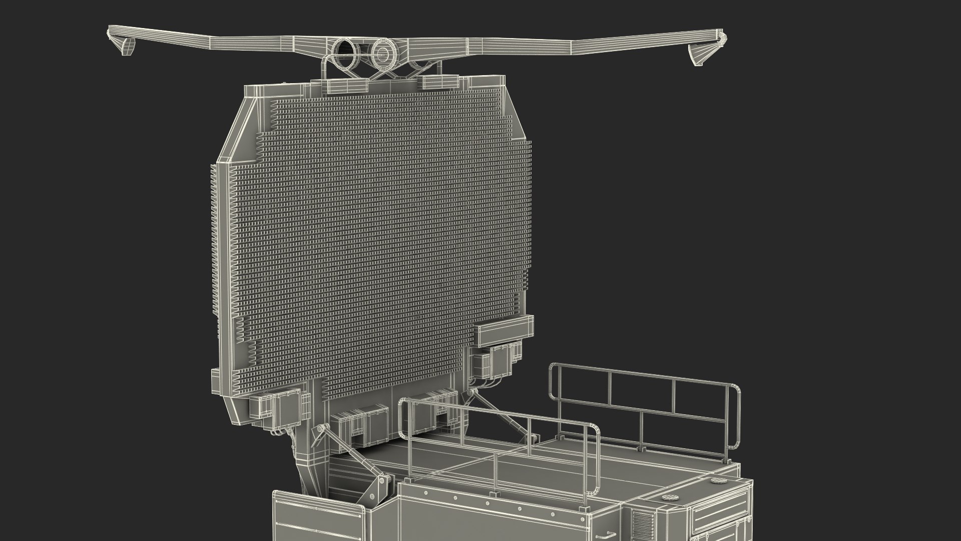 Tombstone 64n6 Camouflage Radar 3D Model - TurboSquid 1648008